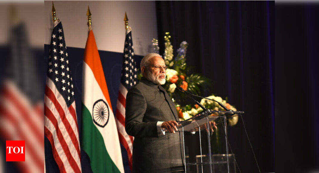 Modi In US: Claiming global support Modi talks tough — via Attock — on ...