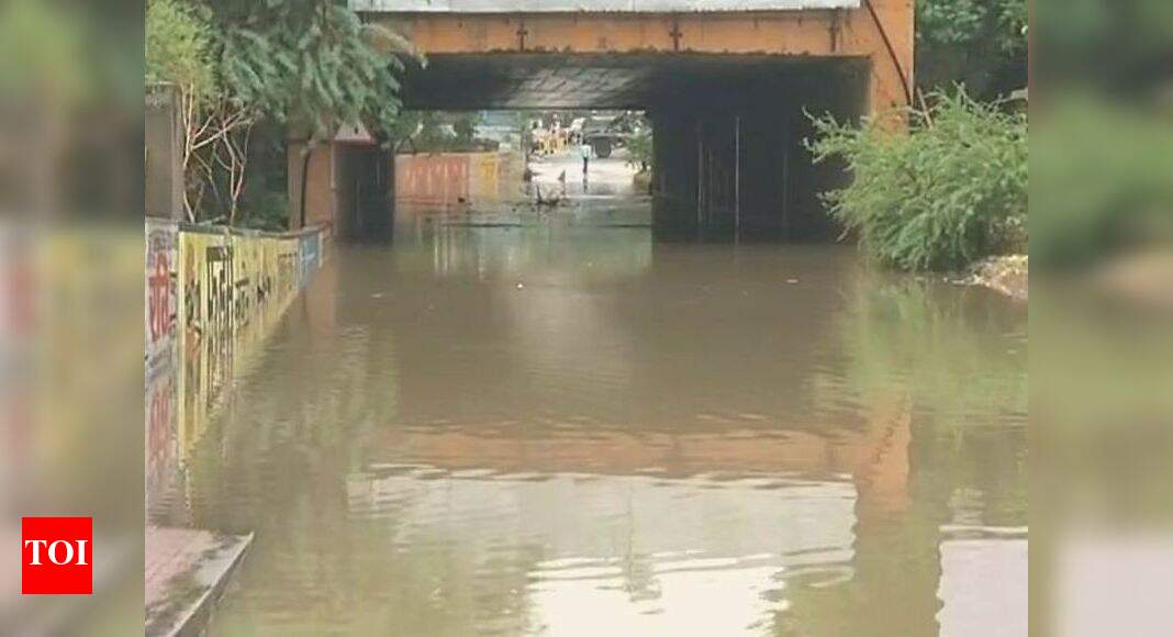 Waterlogging In Nagpur: Many areas in Nagpur waterlogged | Nagpur News - Times of India