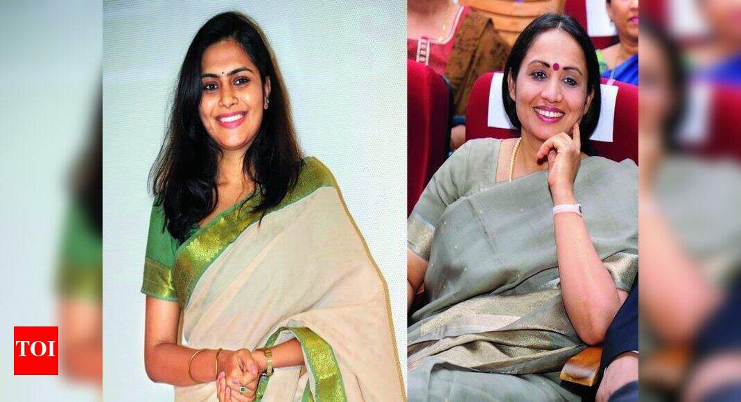 Shalini Rajneesh styles Sonu Gowda for her biopic | Kannada Movie News ...