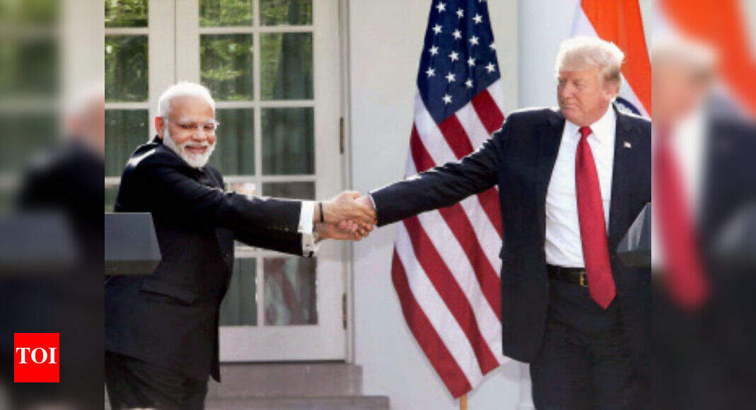 With eye on China, Modi-Trump bhai bhai | India News - Times of India