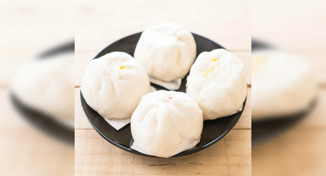 Stuffed Steamed Buns Recipe: How to Make Stuffed Steamed Buns Recipe ...