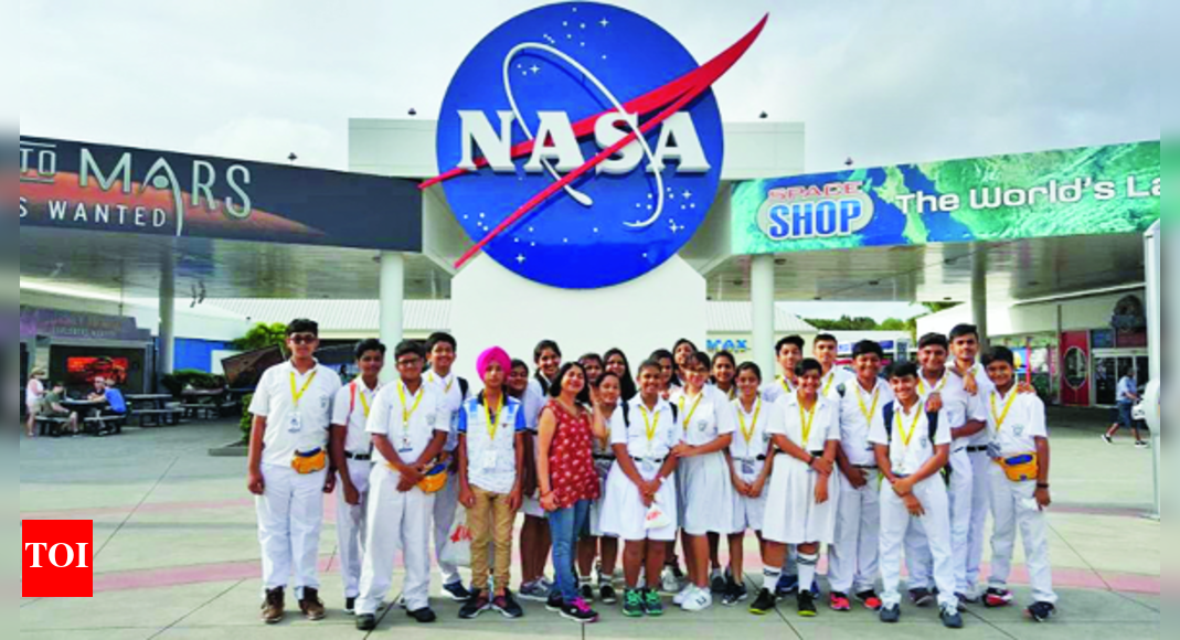 Kennedy Space Centre: When Bareilly students visited the Kennedy Space ...