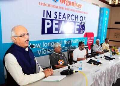 ‘Ideological untouchability reason for political violence’ | Kozhikode News - Times of India