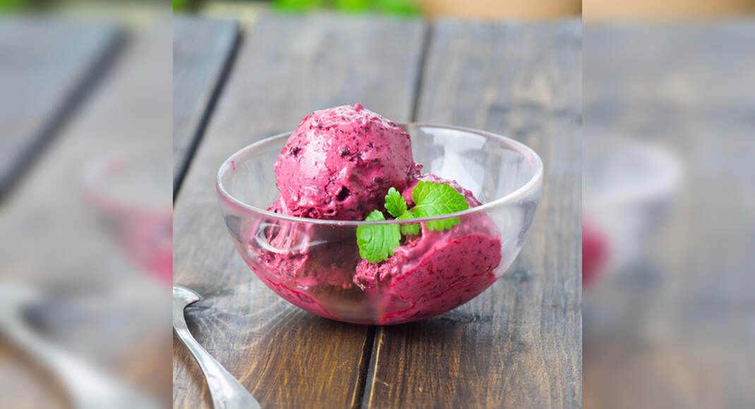 Blueberry Lemon Sorbet Recipe: How to Make Blueberry Lemon Sorbet ...