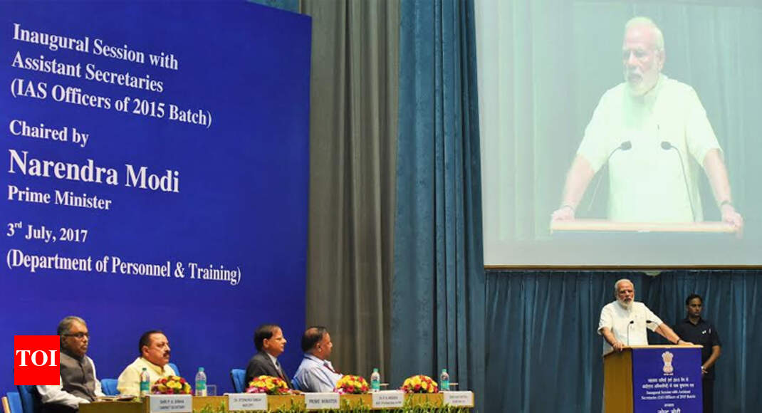 Narendra Modi: Boldness required to drive change says PM Modi to IAS ...