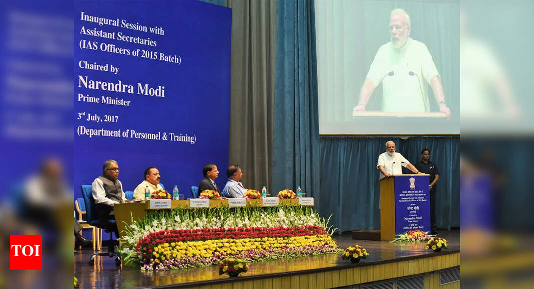 Narendra Modi: Boldness required to drive change says PM Modi to IAS ...