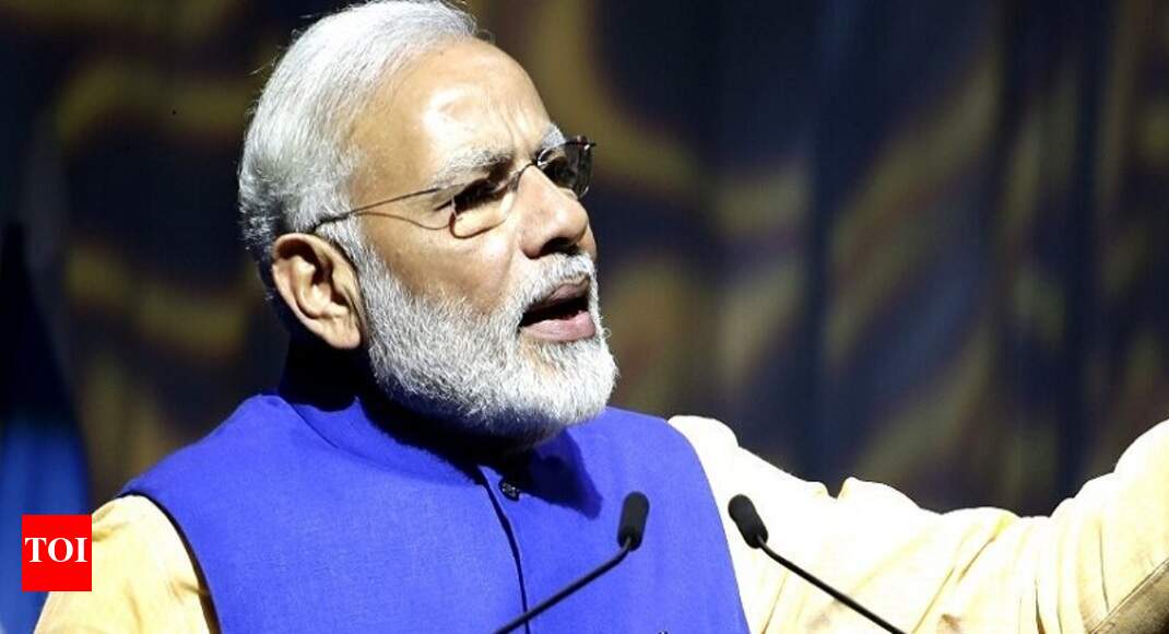 Narendra Modi: PM Narendra Modi announces Delhi-Mumbai-Tel Aviv flight ...