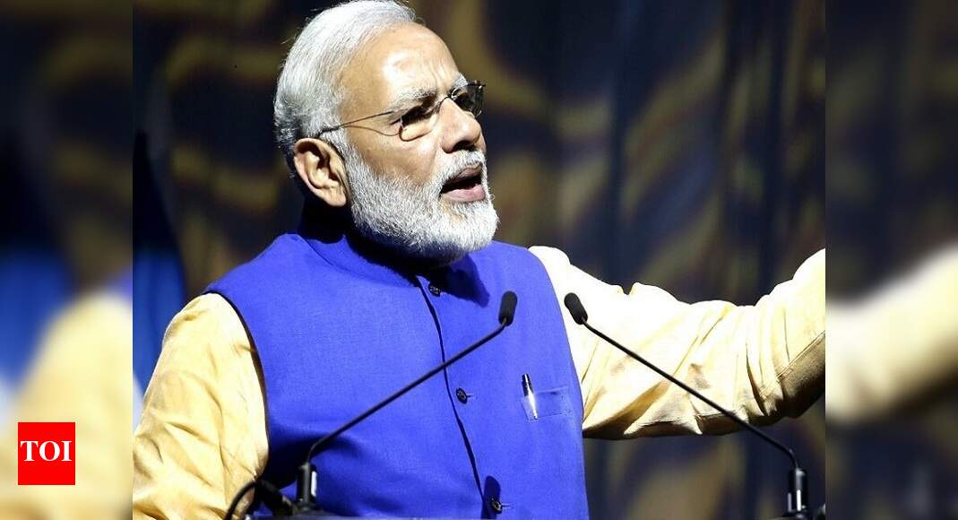 Narendra Modi: PM Narendra Modi announces Delhi-Mumbai-Tel Aviv flight ...