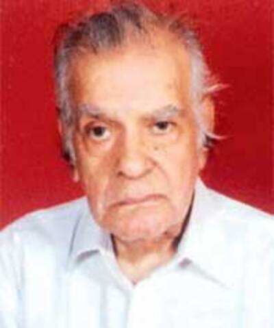 Shri Roshanlal Mehra - Times of India