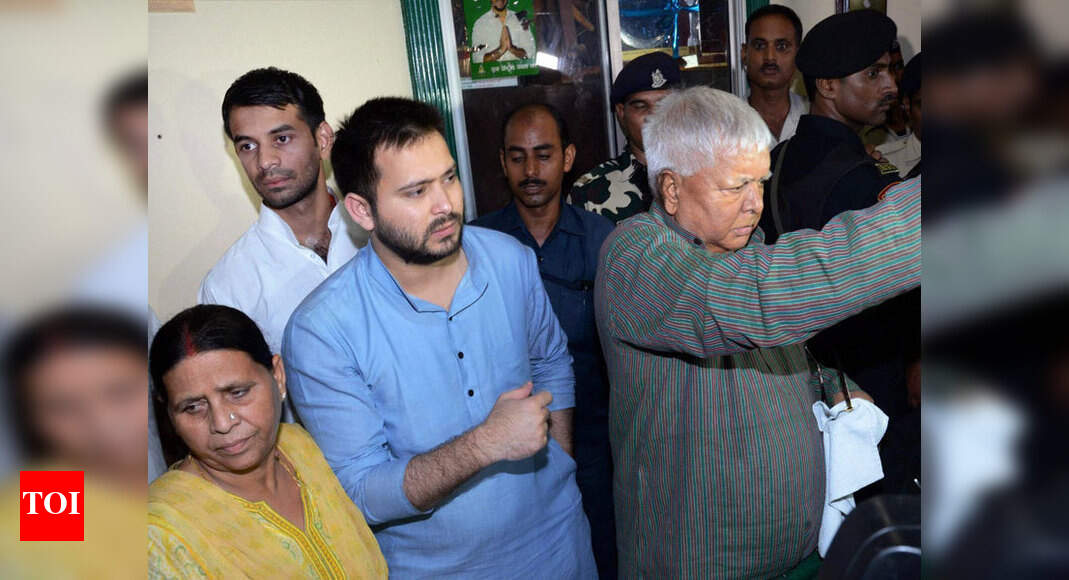 Lalu Prasad Yadav: CBI raids Lalu Prasad and family, files fresh ...