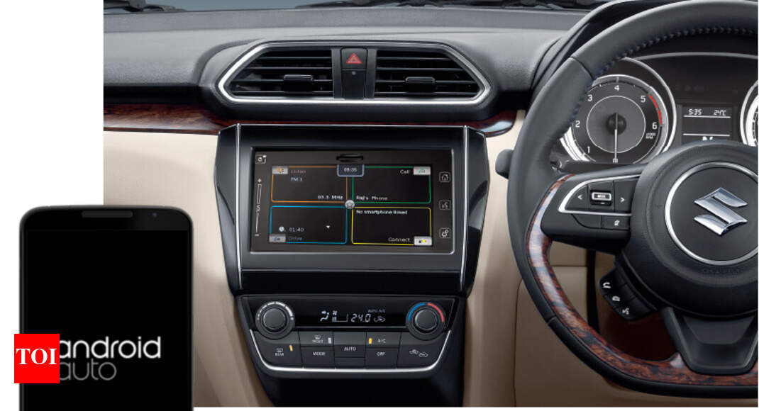 Android Auto: Maruti updating SmartPlay with Android Auto - Times of India