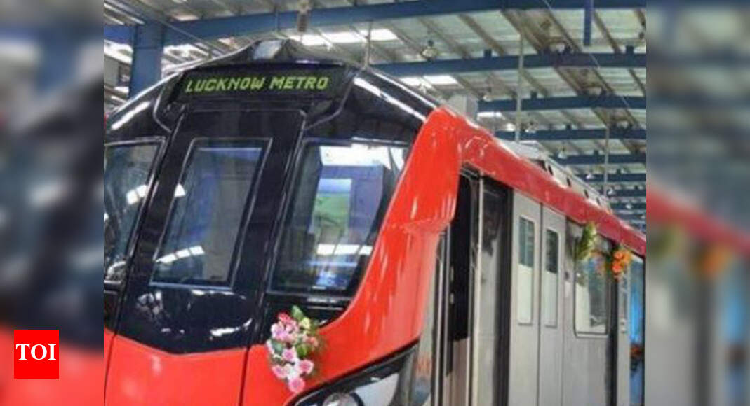 Lucknow Metro: Lucknow Metro receives sixth metro-train from Sri City ...