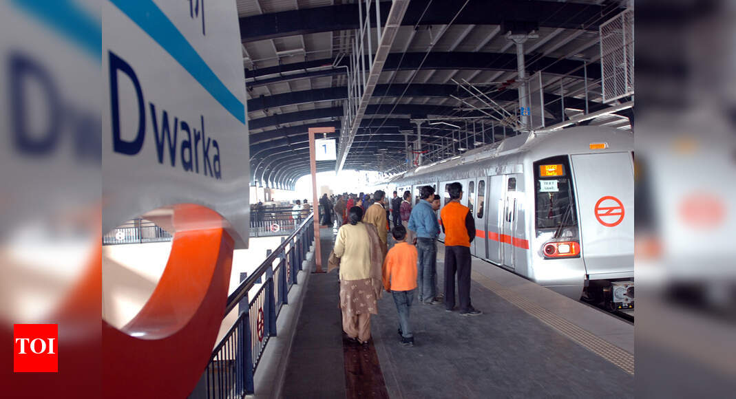 IGI Metro to chug into Dwarka Sector 25 | Delhi News - Times of India