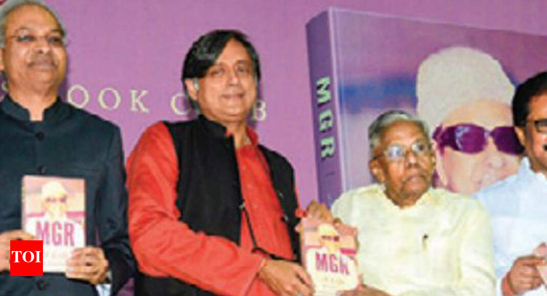 Book looks at MGR the man, actor and administrator | Chennai News ...