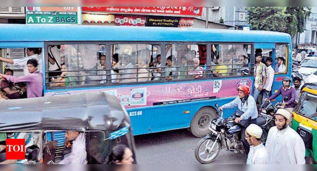 1.5 lakh passengers use Surat bus, BRTS in a day | Surat News - Times ...