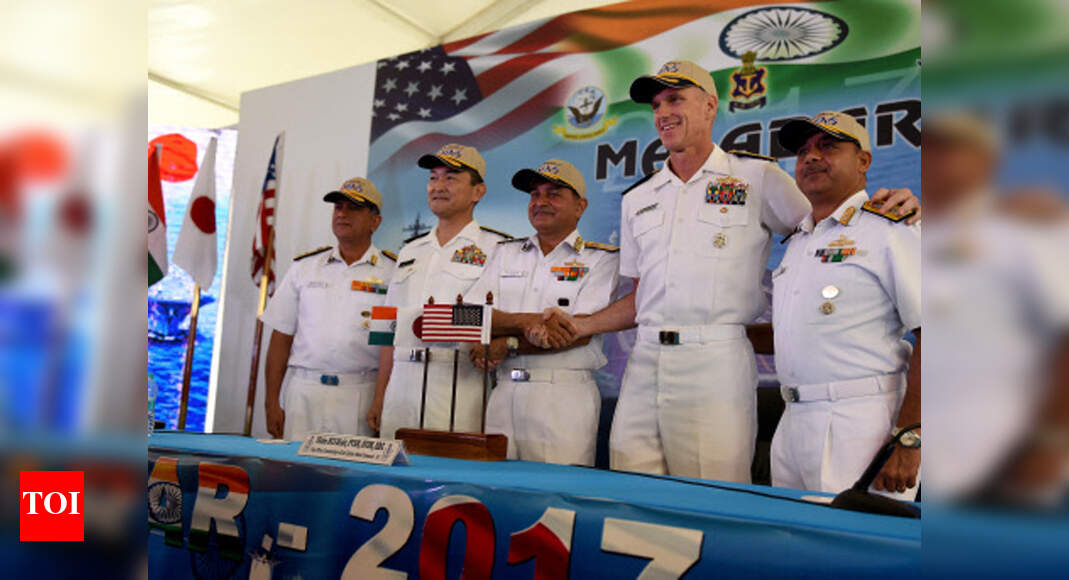 Malabar Exercise: Malabar exercise is a signal to China we are one: US ...