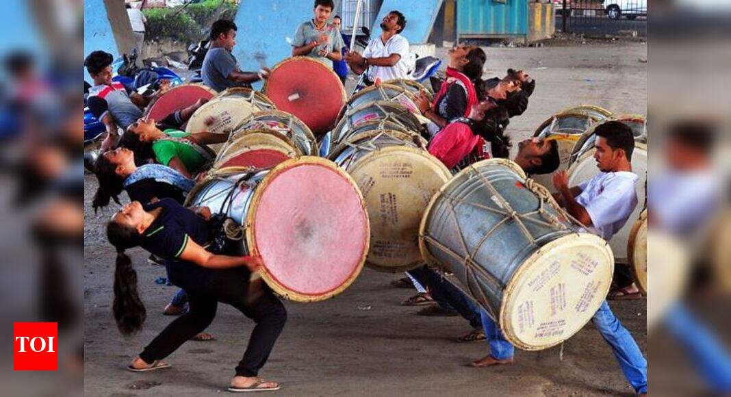 40% down in dhol pathak participants in the city | Pune News - Times of ...
