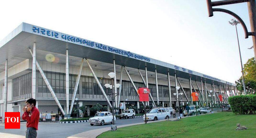 Potholes on runway: Potholes on Ahmedabad airport runway: AAI orders ...