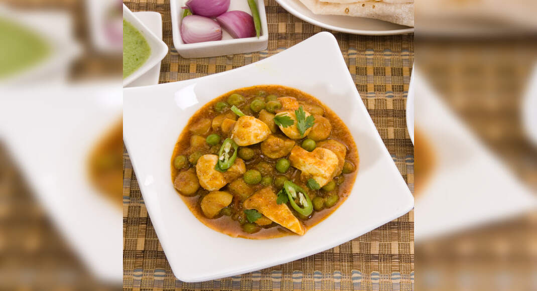 Til Matar Korma Recipe: How to Make Til Matar Korma Recipe | Homemade ...