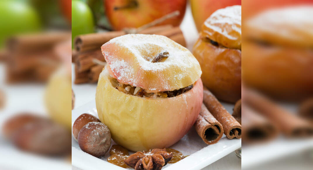 Baked Apples With Lemon Zest Recipe: How to Make Baked Apples With ...