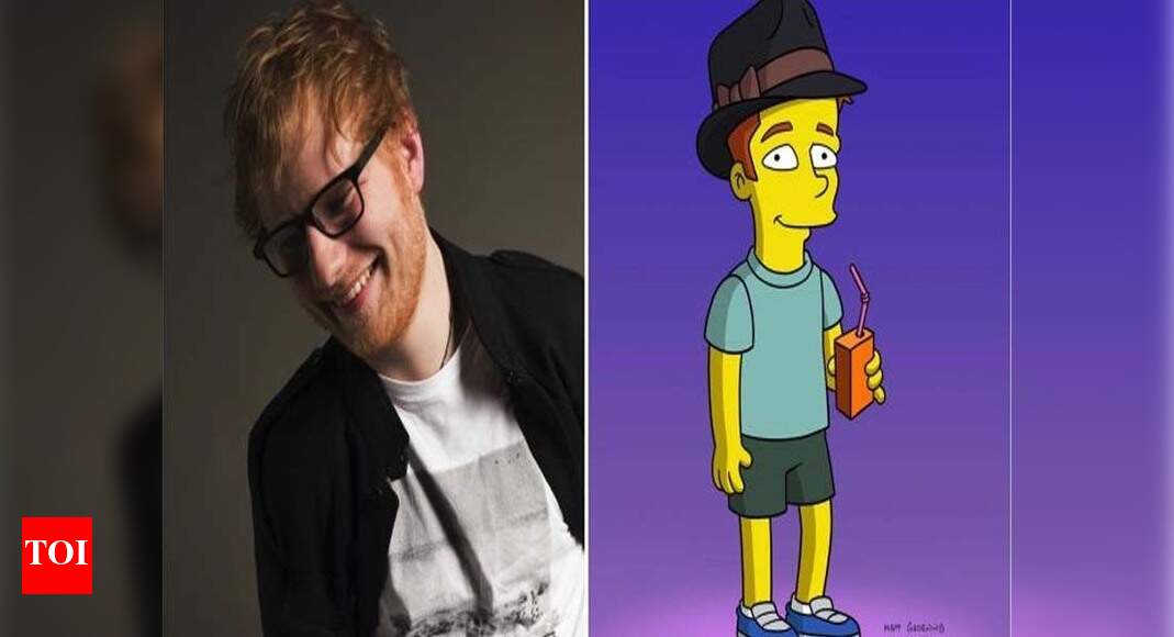 Ed Sheeran to guest star in 'The Simpsons' - Times of India