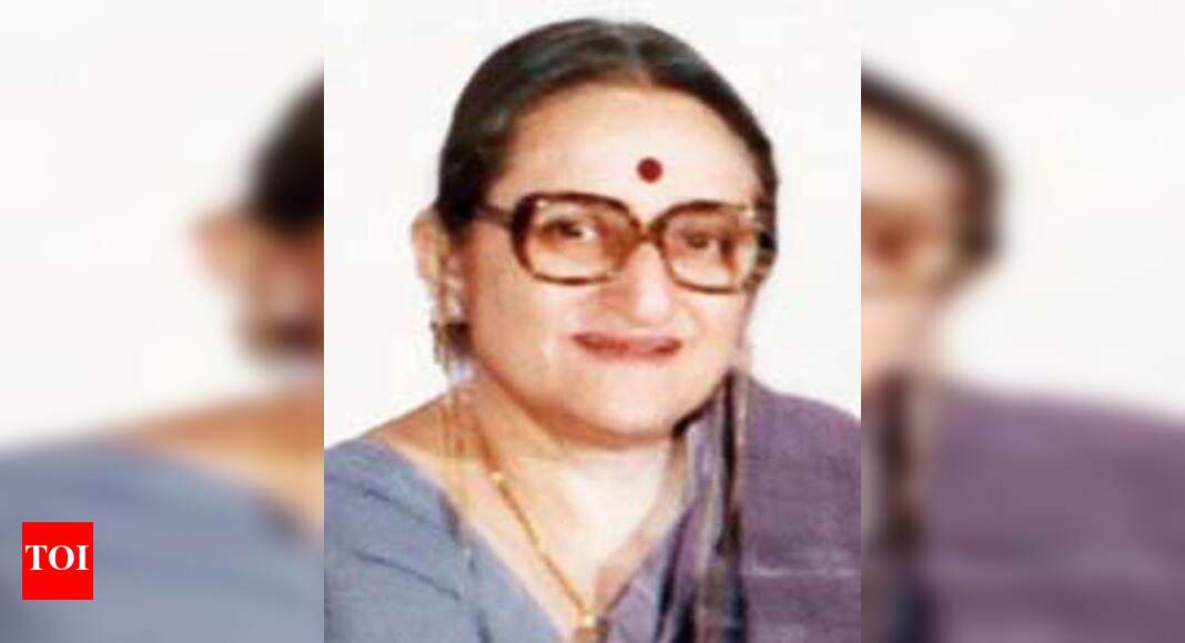 Mrs.Mohini Mohanlal Bradoo - Times of India