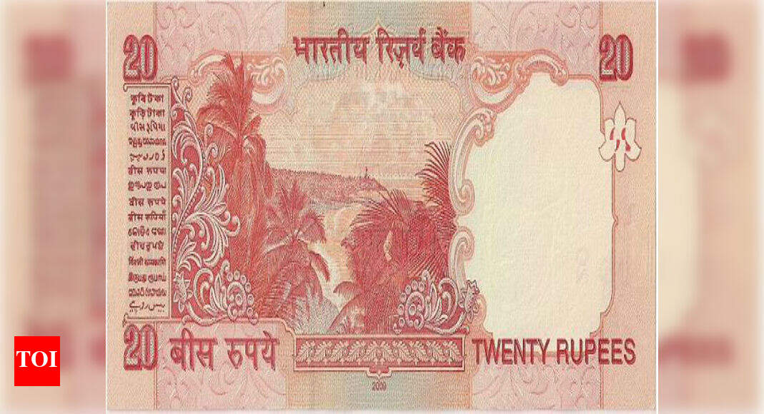 New 20 Rupee Note: RBI to issue new Rs 20 notes soon - Times of India