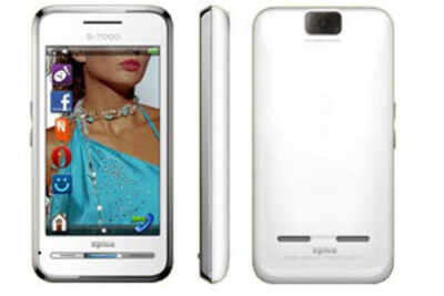 Spice Mobiles launches S-7000 - Times of India