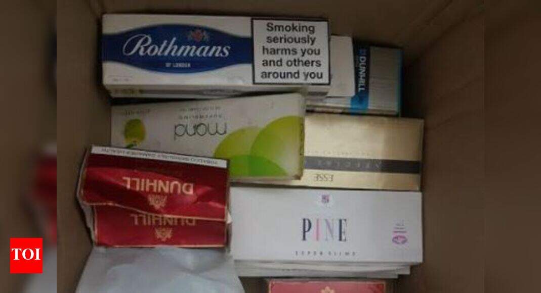 Two arrested for selling unlabelled imported cigarettes | Gurgaon News ...