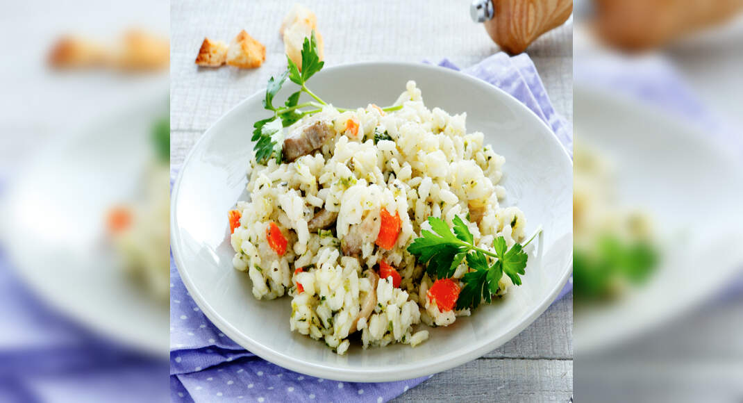 Chicken And Vegetable Risotto Recipe: How to Make Chicken And Vegetable ...