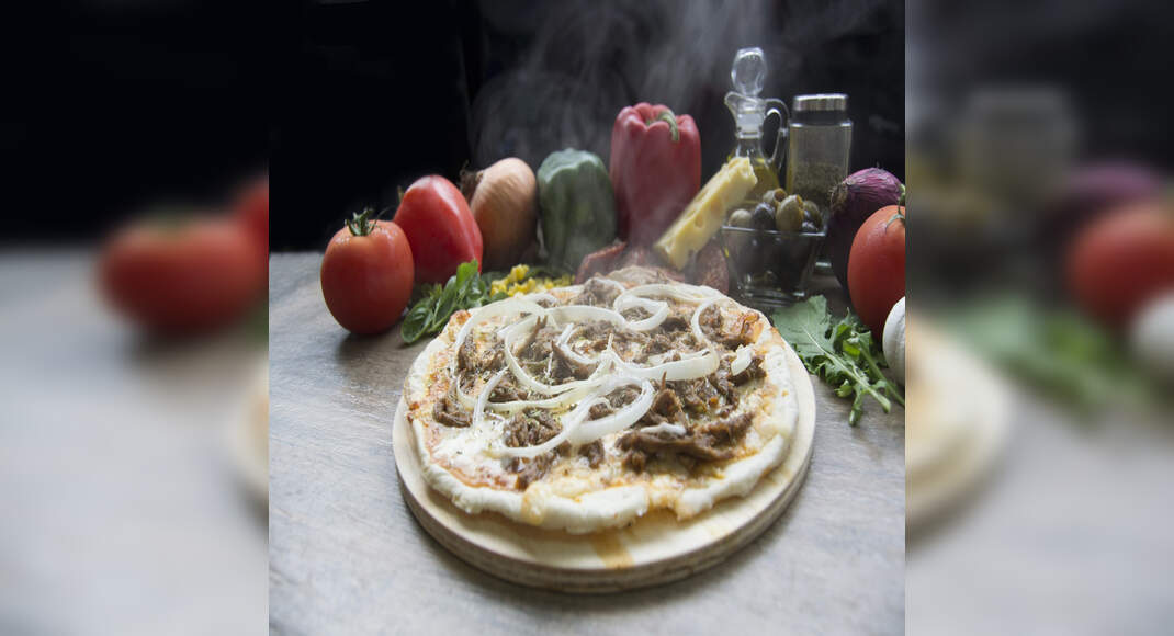 Beef Pizza Recipe: How to Make Beef Pizza Recipe | Homemade Beef Pizza ...