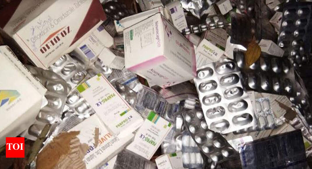 Unscientifically discarded drugs found, notice issued to pharma ...