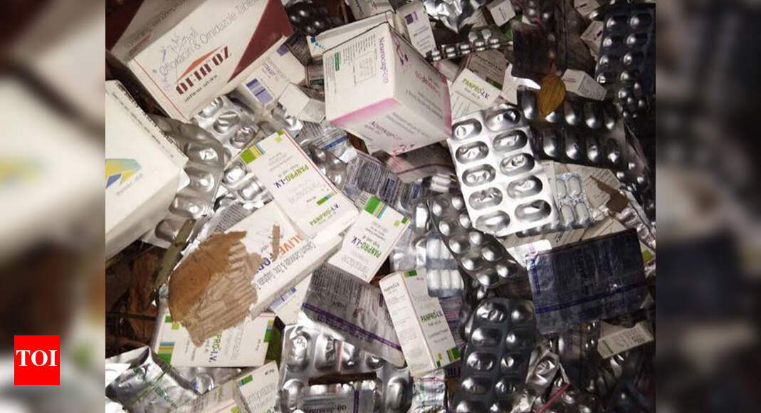 Unscientifically discarded drugs found, notice issued to pharma ...