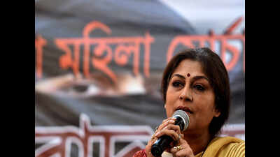 BJP rejig: Locket replaces Roopa | Kolkata News - Times of India