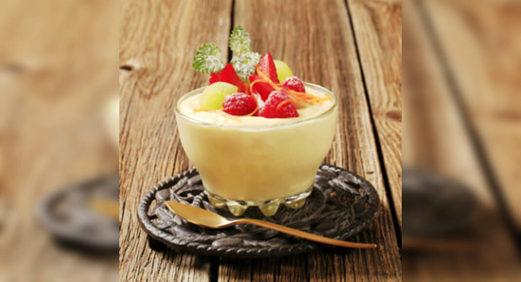 Custard and Cream Pudding Recipe: How to make Custard and Cream Pudding ...