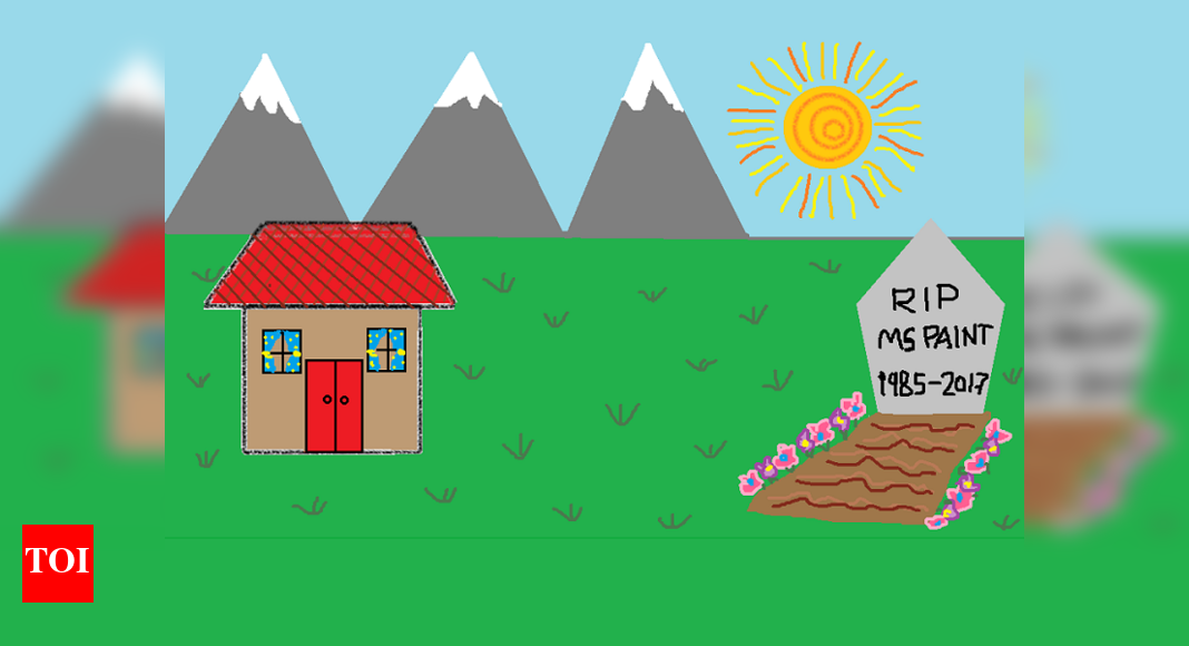 Ms Paint: Goodbye, impromptu doodle sessions, cry users | Hyderabad ...