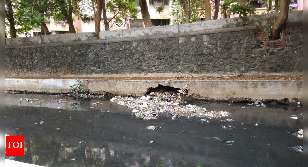 NALLAH NOT CLEANED - Times of India