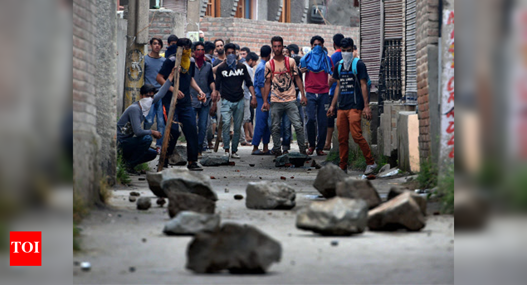 Kashmir News: Stone-pelting in Kashmir Valley down 50% this year ...
