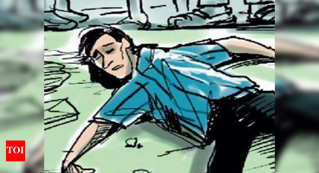 Man crushed, body mangled by many cars | Delhi News - Times of India