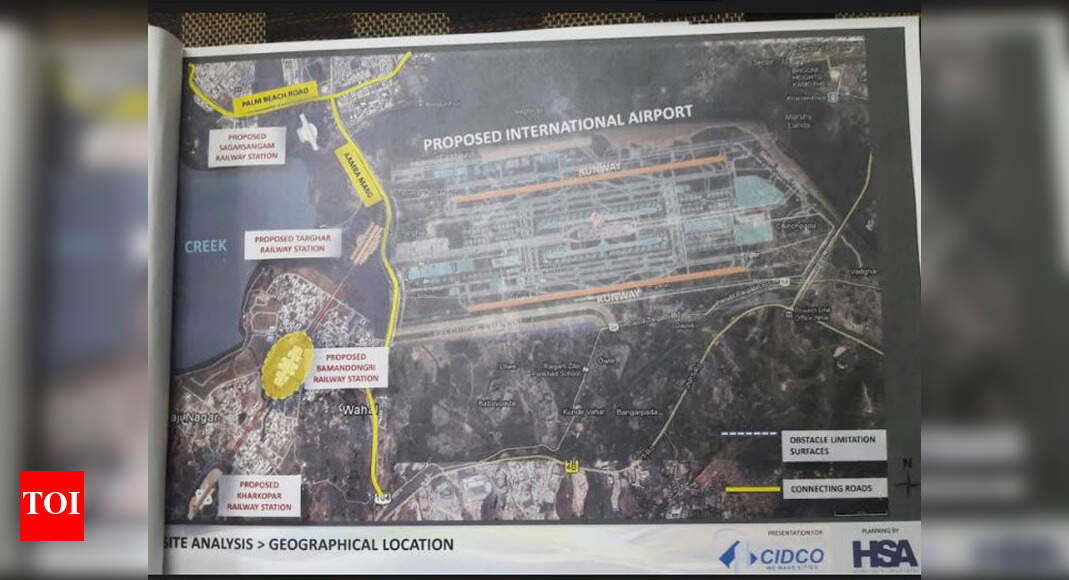 International Airport: Ulwe node connectivity on Uran corridor by year ...
