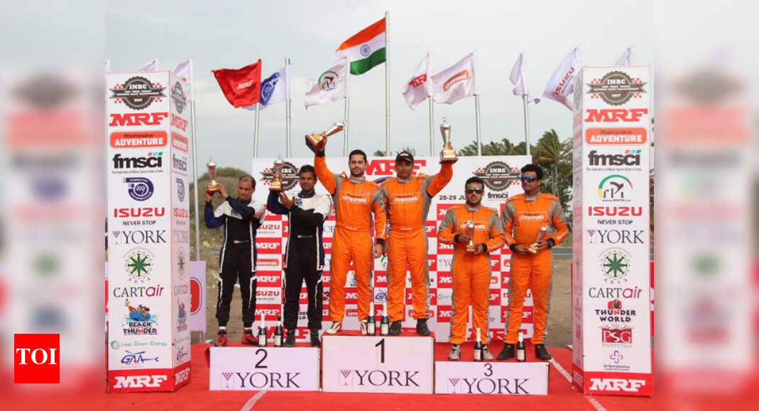 FMSCI Indian National Rally Championship: Gaurav Gill takes Round 1 in ...