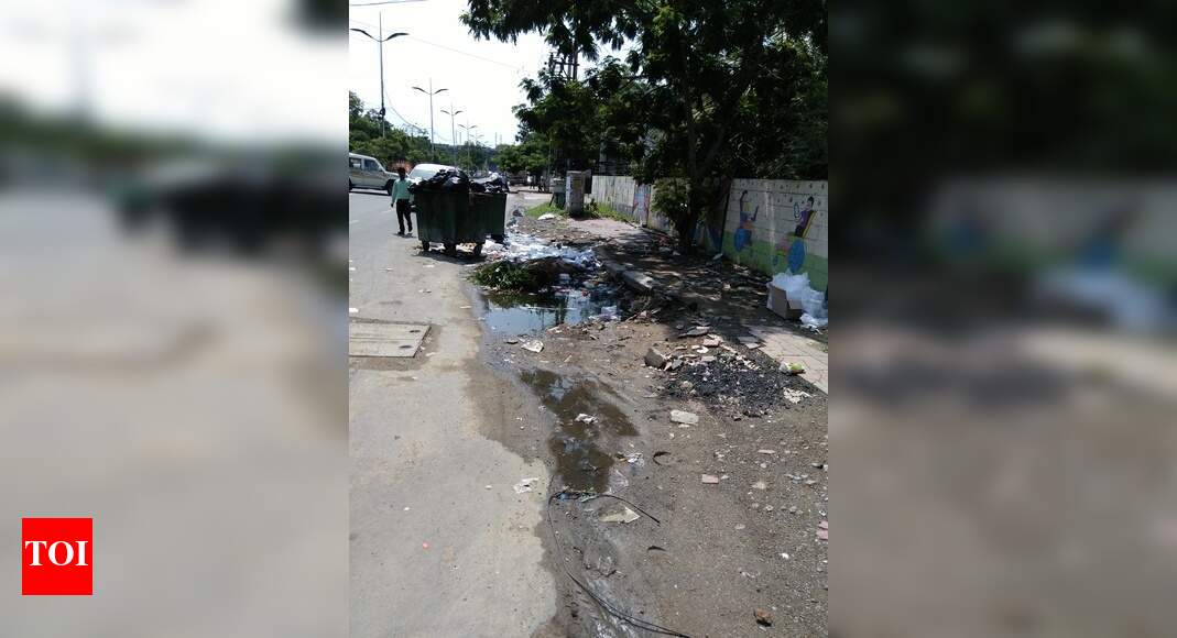 Stinking Garbage - Times of India