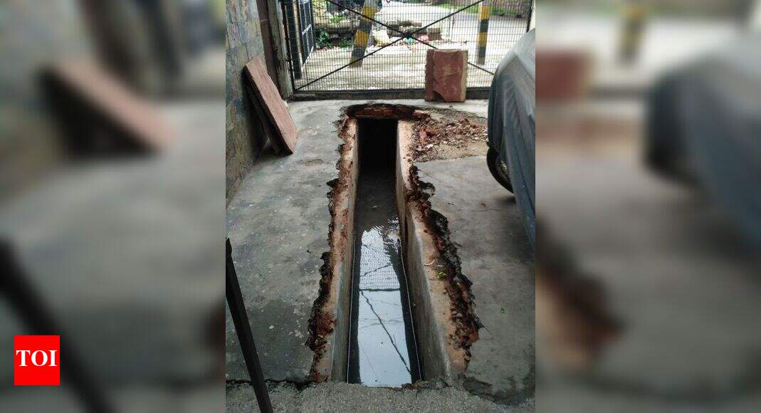 Open drainage - Times of India