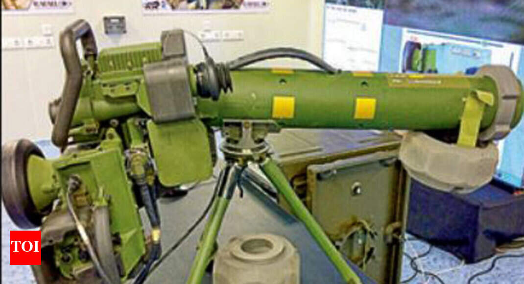 Spike MR missile: Spike adds to Hyderabad fire power: Rafael's 'fire ...