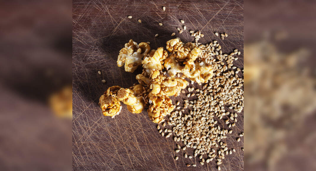 Spiced Sesame Popcorn Recipe: How to Make Spiced Sesame Popcorn Recipe ...