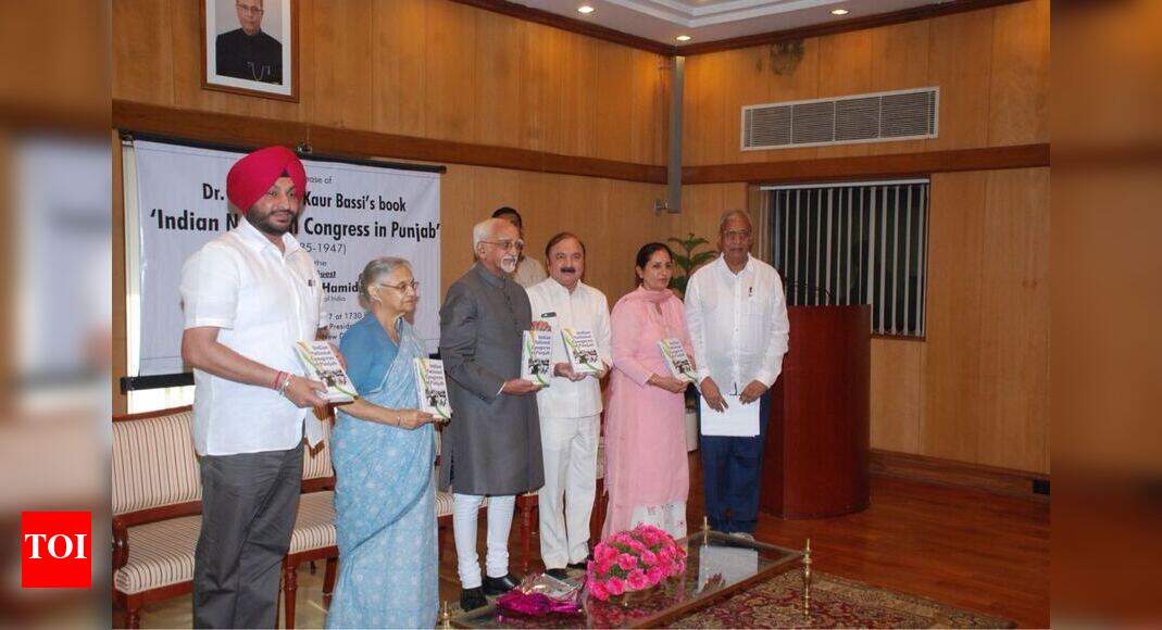 Vice president releases book written by Dr Sukhchain Bassi | Ludhiana ...