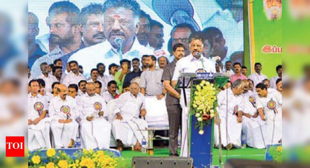 O Panneerselvam: OPS denies links with tainted businessman Sekhar Reddy ...