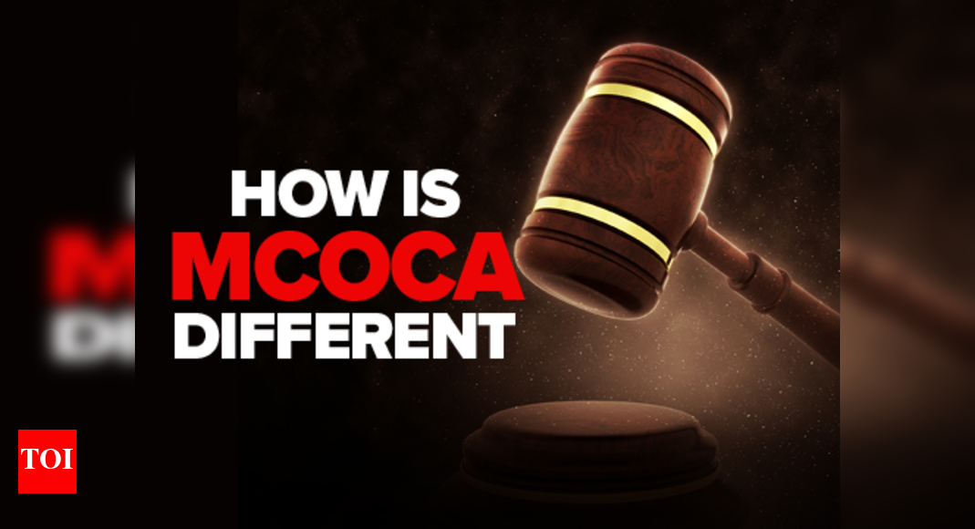 Infographic: How MCOCA is different from IPC | India News - Times of India