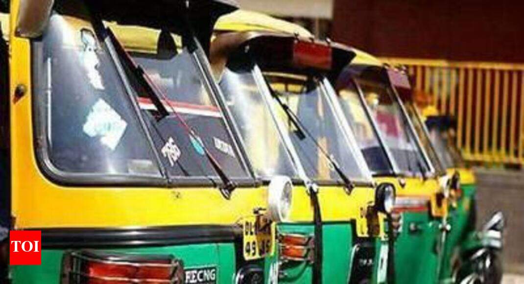 10,000 new autos to hit Delhi roads | Delhi News - Times of India