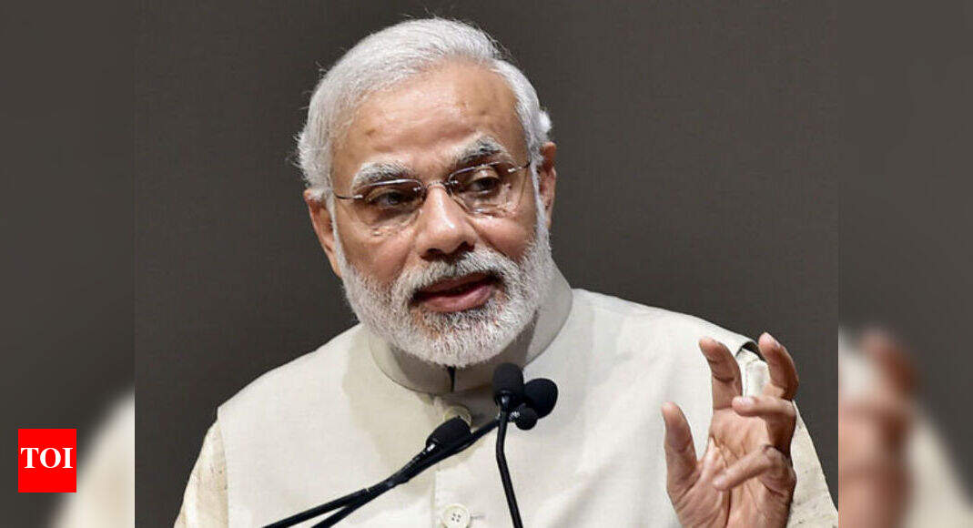 PM Modi: PM Narendra Modi asks people to work to create 'new India' by ...